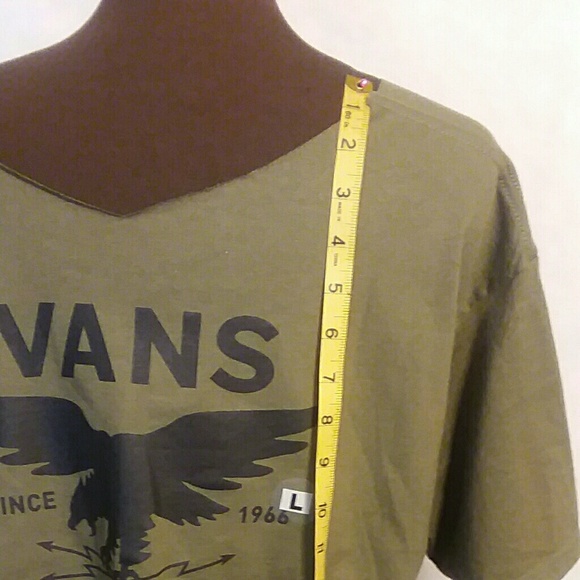 Vans | Tops | Vans Tee Shirt Redesigned Off The Shoulder | Poshmark